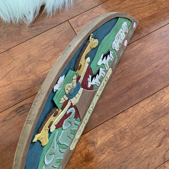 Handmade | Wall Decor | Handmade 3d Noahs Ark Wood Plaque Over Door ...